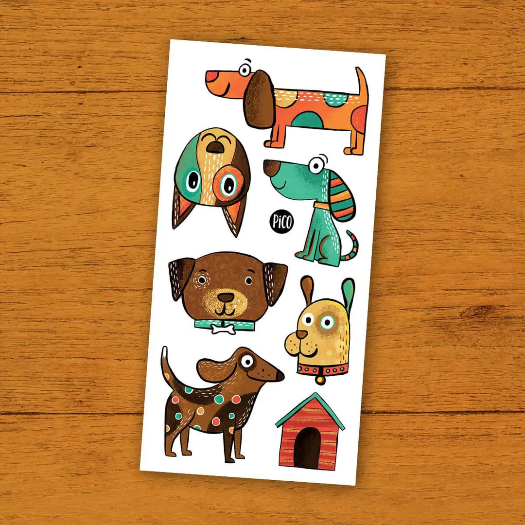 Pico tatouages - Les chiens coquins – Ranger Mode Enfantine